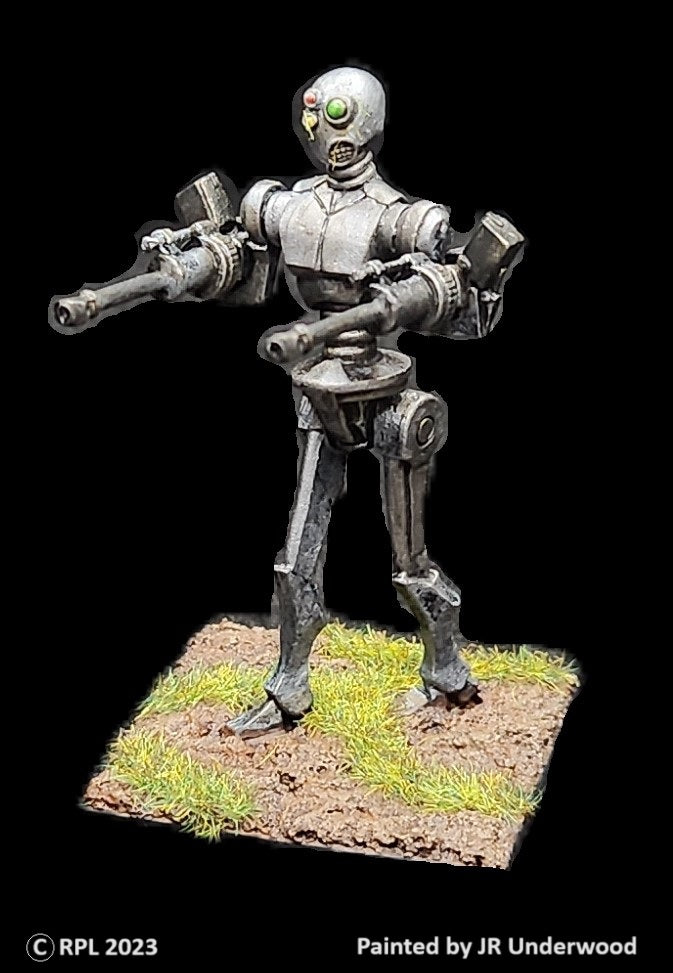 49-0233: Titanic Automaton - Dual Anti-Mechanical Guns – Ral Partha Legacy