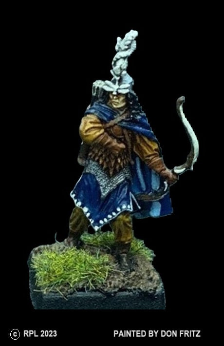 50-9053: Heavily Armored Elf Archer, Dragonfly Pattern – Ral Partha Legacy