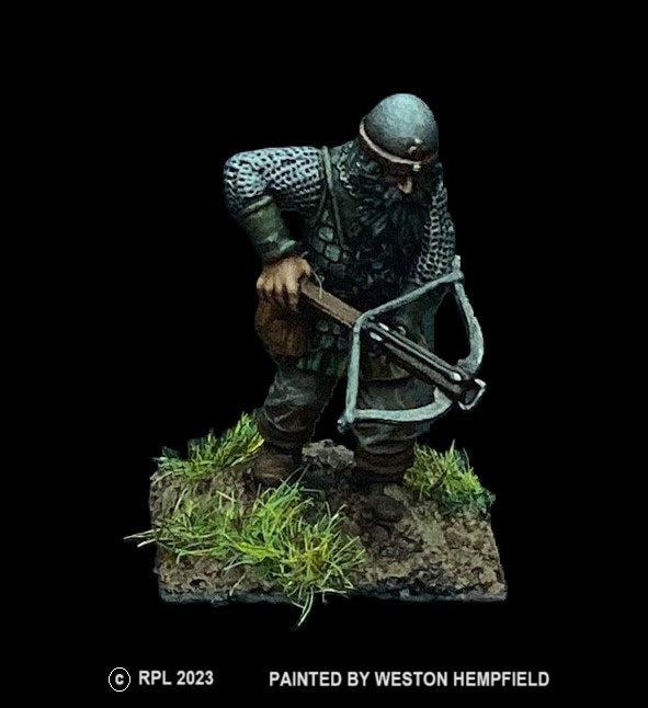 50-9232: Dwarf Crossbowman, Reloading – Ral Partha Legacy