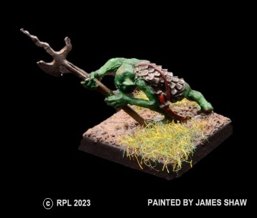 51-0015: Lesser Goblin with Halberd – Ral Partha Legacy