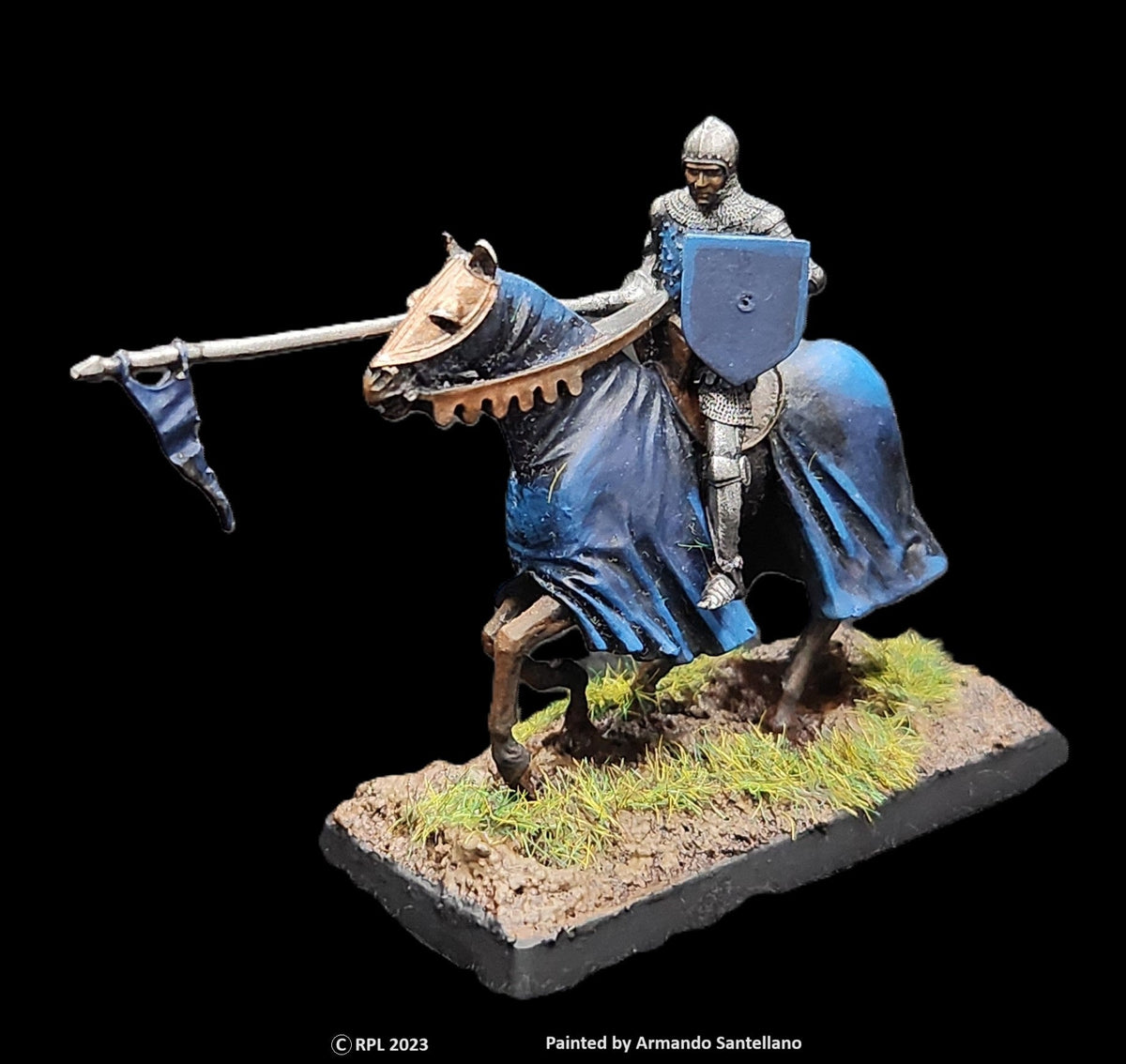 52-9361/48-0531: Armored Knight, Mounted I [rider and mount] – Ral ...