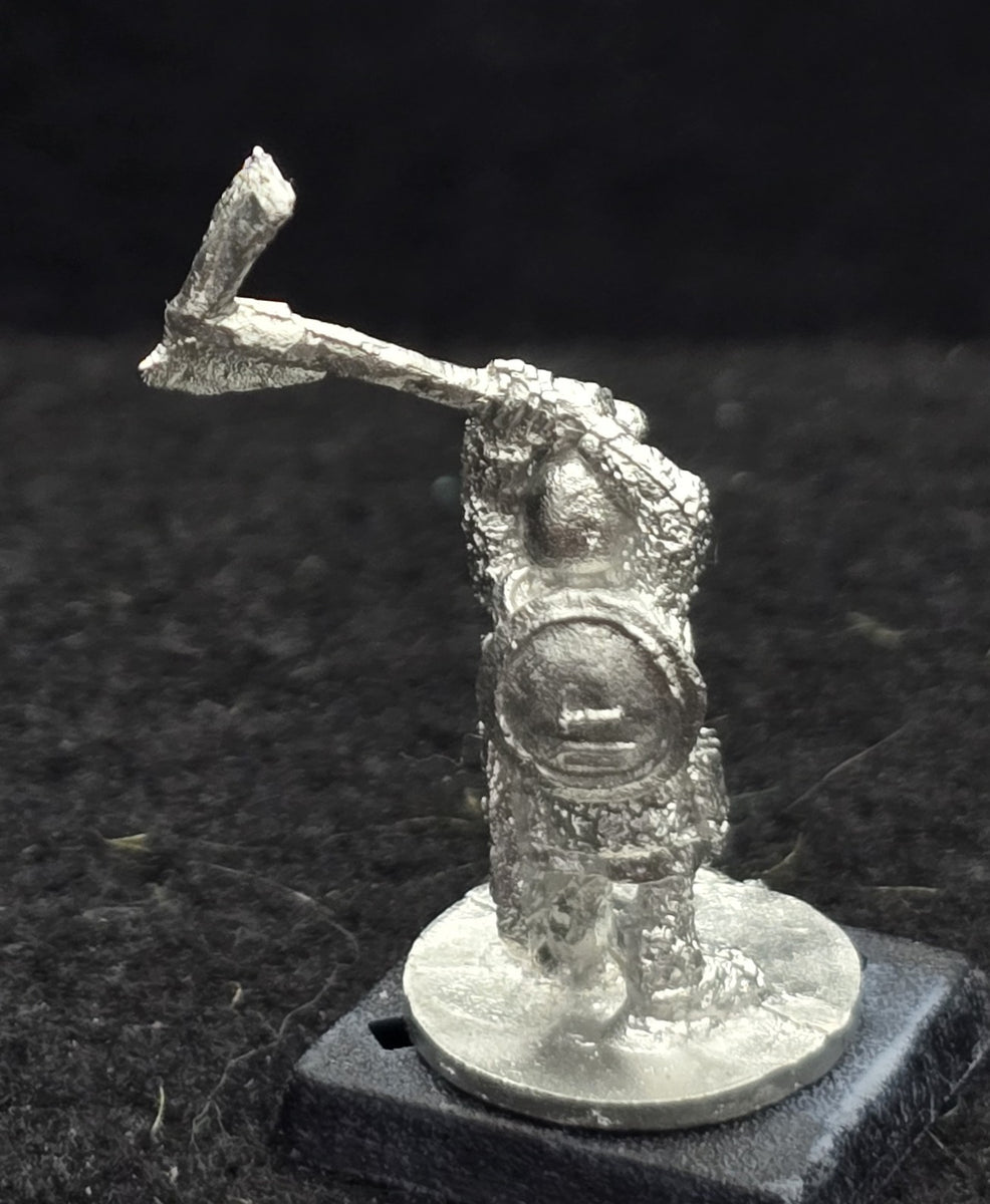 57-0101: Dwarf with Mattock Overhead [Oval Base] – Ral Partha Legacy