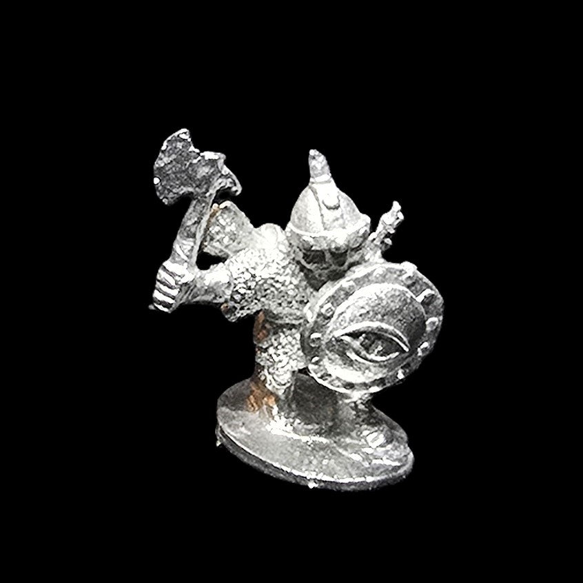 57-0542: Goblin in Chainmail with Axe, Shield, and Bow – Ral Partha Legacy