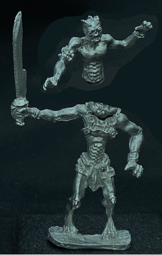 58-2032: Wastelander Biped with Sword, Light Armor, with Arm Band, Ope ...