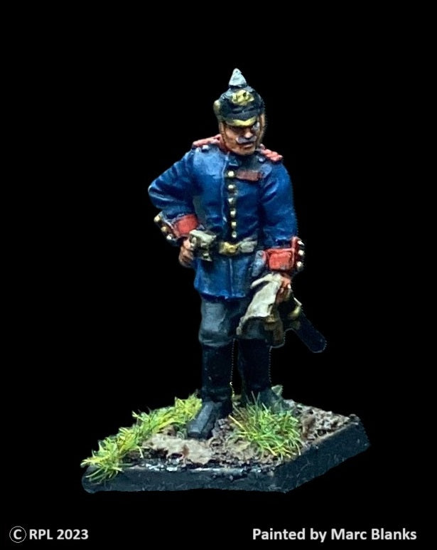 59-4081: Victorian Prussian Officer In Reserve – Ral Partha Legacy