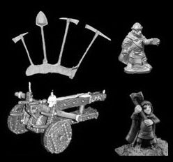 98-1382: Halfling Ballista and Crew [1] – Ral Partha Legacy