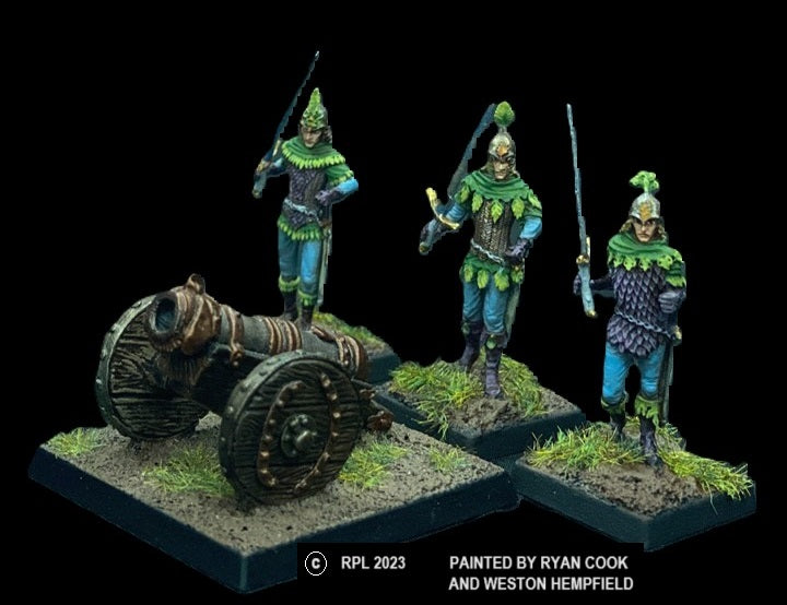 98-2883: Thunderbolt Elf Cannon and Crew [1] – Ral Partha Legacy