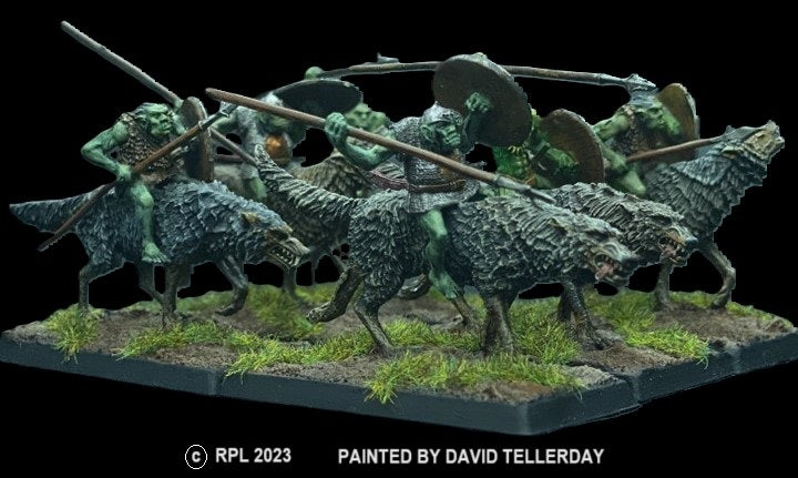 98-4952: Mountain Goblin Cavalry with Spears [6] – Ral Partha Legacy