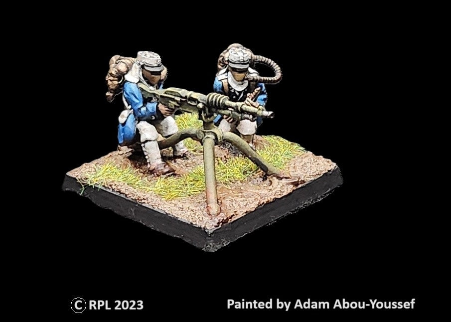 99-2431: Legionairre Hotchkiss Machine Gun Team – Ral Partha Legacy