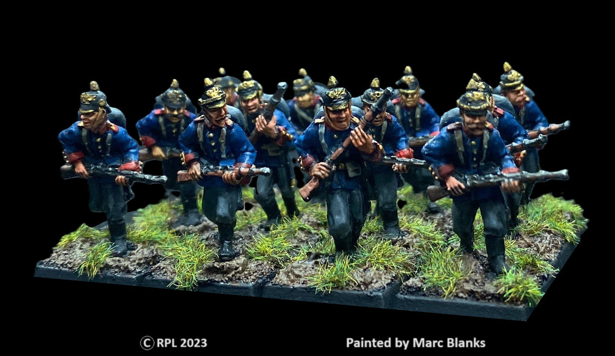 99-3201: Victorian Prussian Riflemen [12] – Ral Partha Legacy