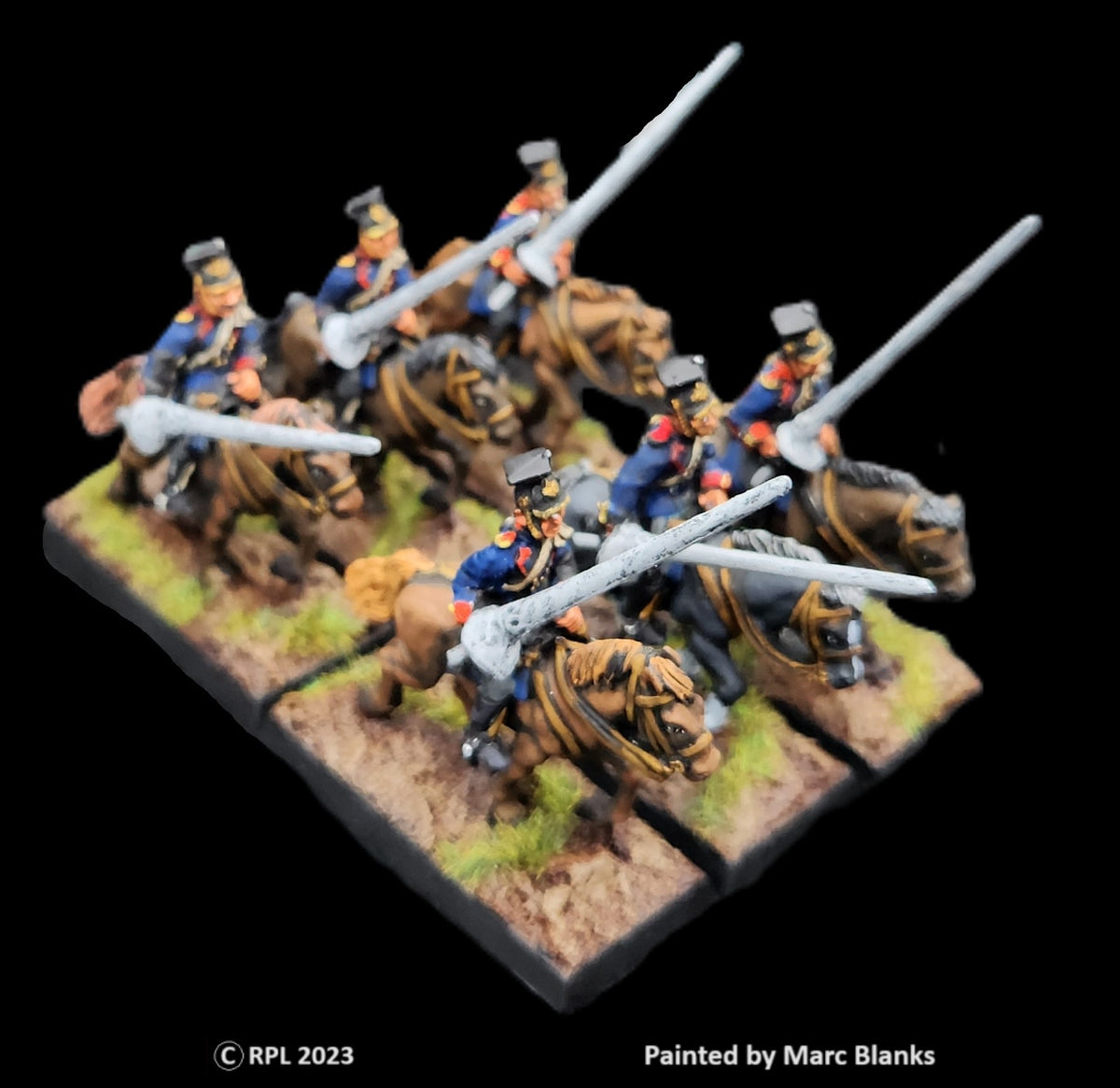 99-3221: Victorian Prussian Cavalry Lancers [6] – Ral Partha Legacy