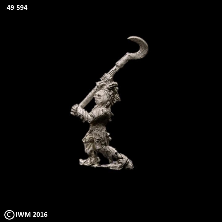 53-0984: Scarecrow with Hooked Polearm – Ral Partha Legacy