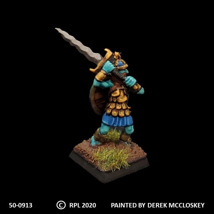 50-0913: Atlantean Warrior with Great Sword – Ral Partha Legacy