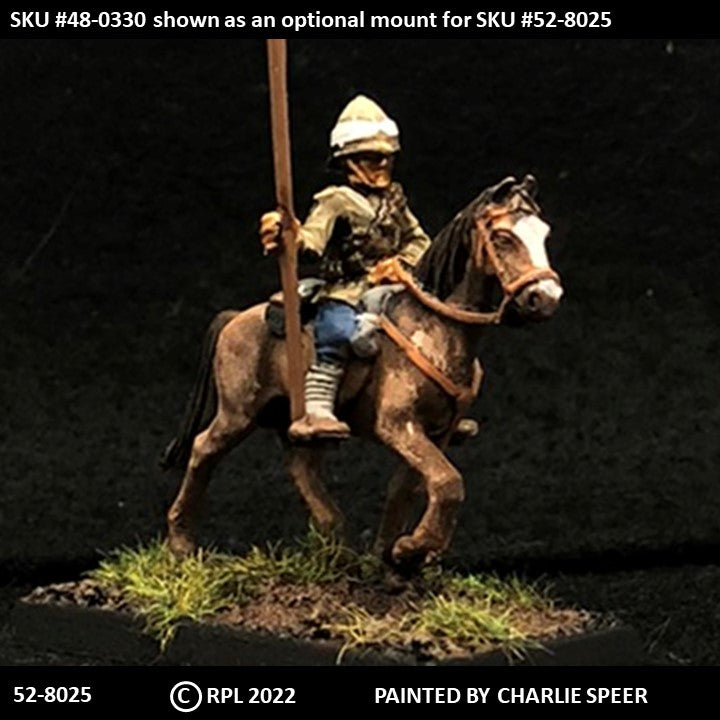 52-8025: British Lancer Cavalry - Post 1897 [rider only] – Ral Partha ...