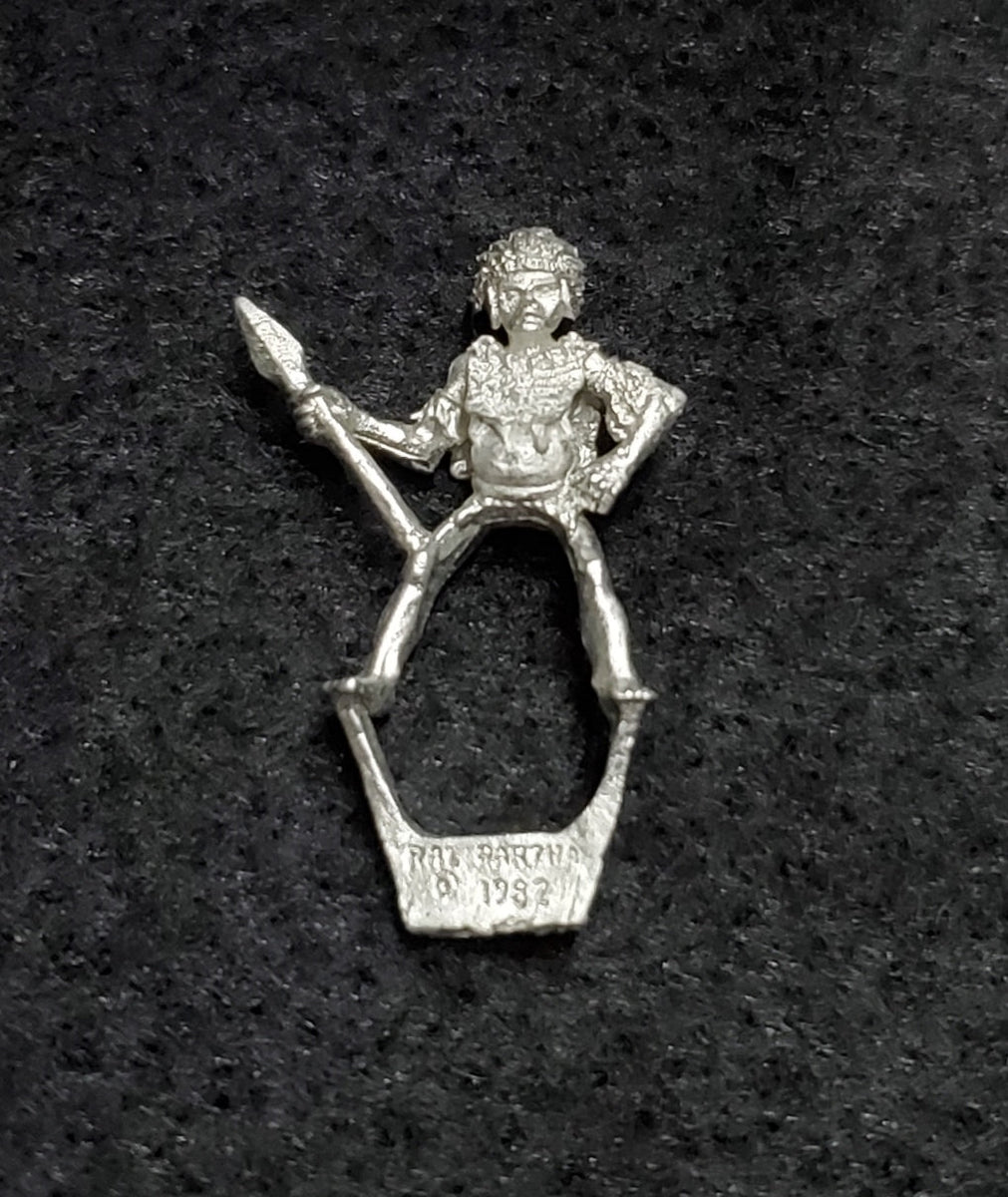 52-8553: Mounted Zulu Warrior, with Spear – Ral Partha Legacy