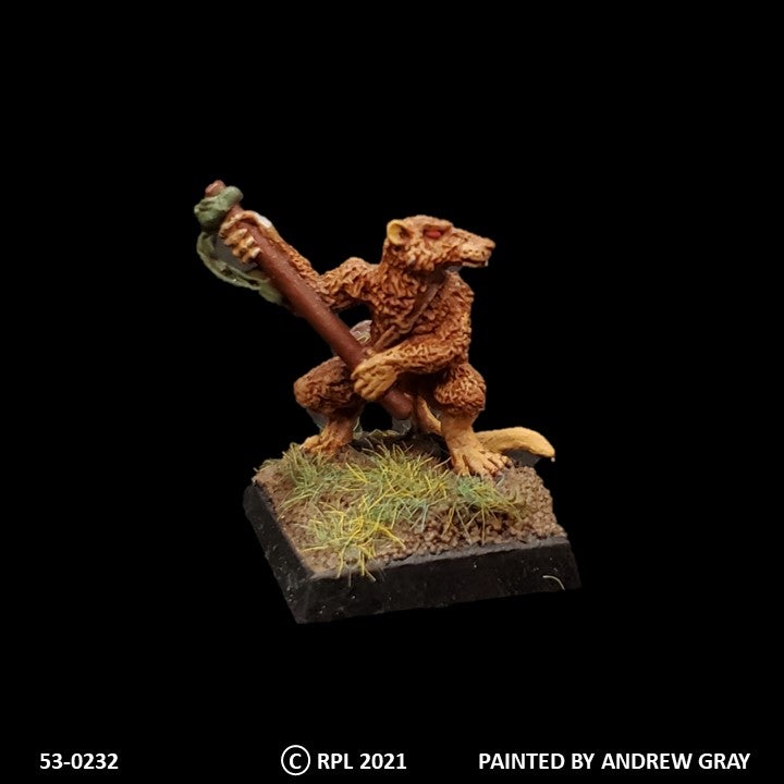 53-0232: Ratling with Sling, Unarmored – Ral Partha Legacy