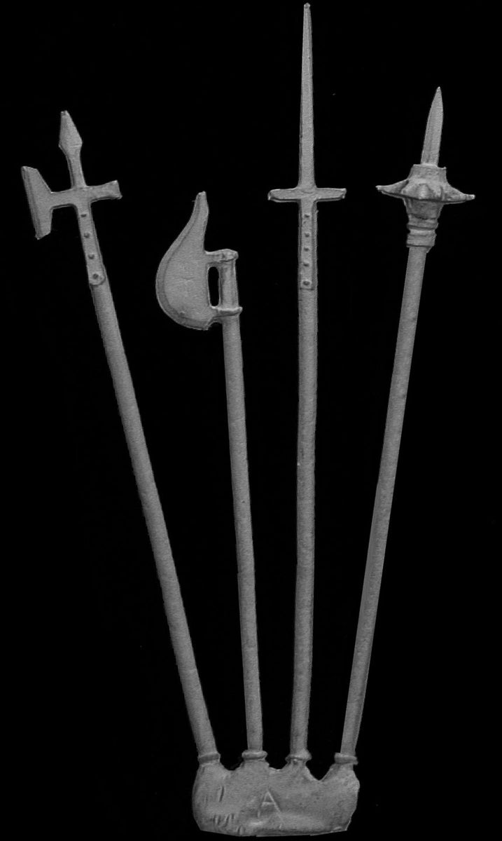 97-1032: Medieval Polearms II [x12] – Ral Partha Legacy