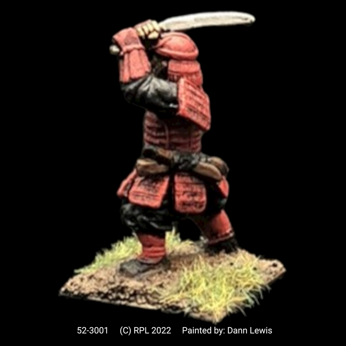 52-3001: Samuari with Sword Overhead – Ral Partha Legacy